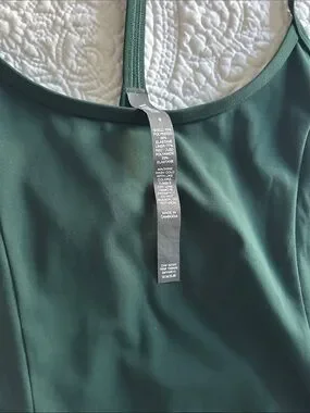 Vuori | Swim | Vuori Deep Green One Shot Tennis Dress With Slim Straps ...